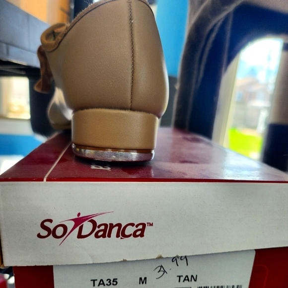 So Danca | Shoes | Young Ladies Tap Shoe With Elastic Snap And Ribbon ...